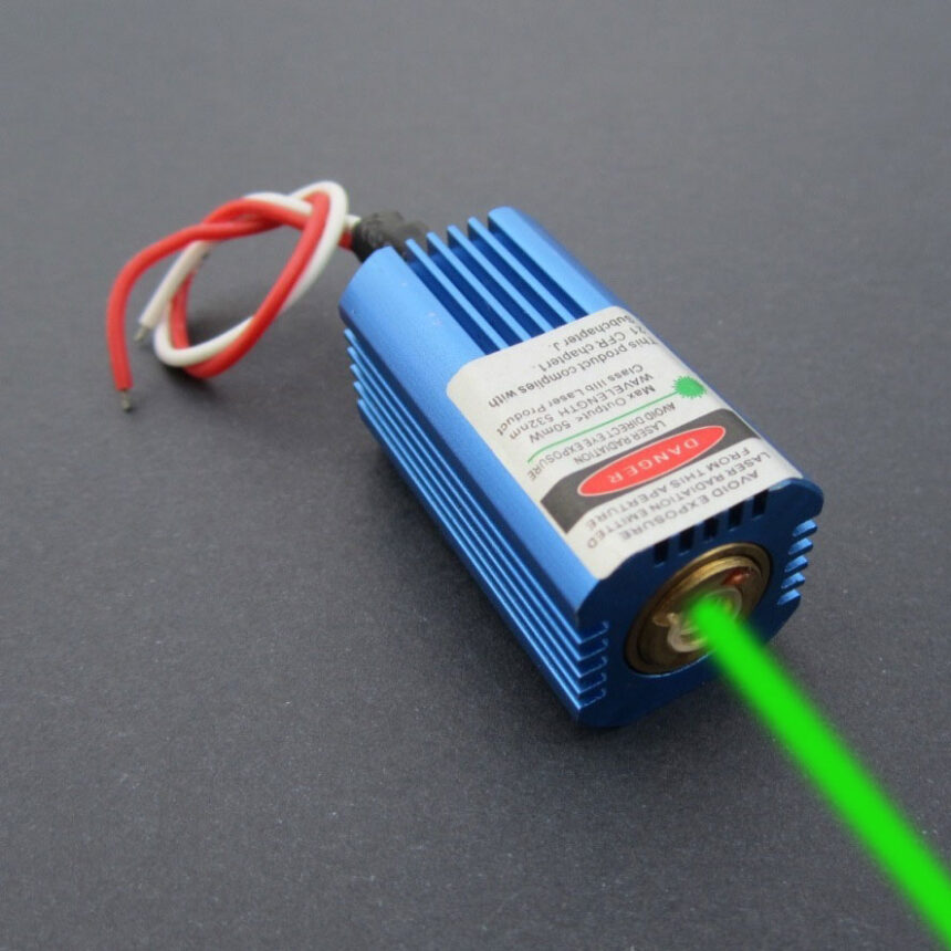 Green Dot Laser Module Green Laser 3-5V 50mW for Laser Beam Game ...