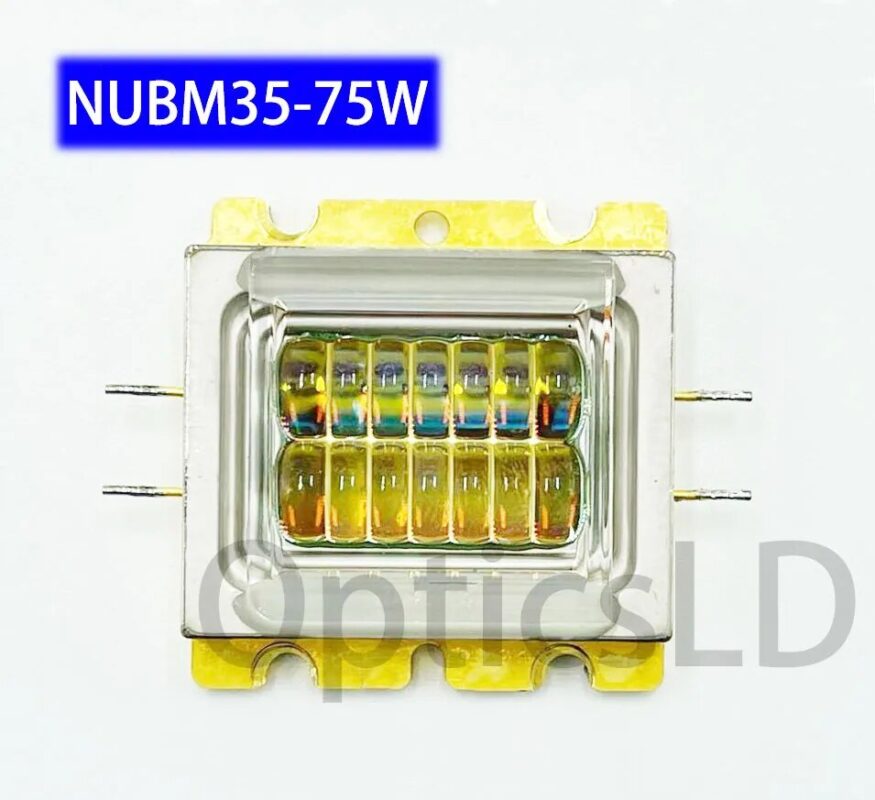 NICHIA NUBM3D Blue 455nm 156W Multiple Laser Diode Chip Array with PCB ...