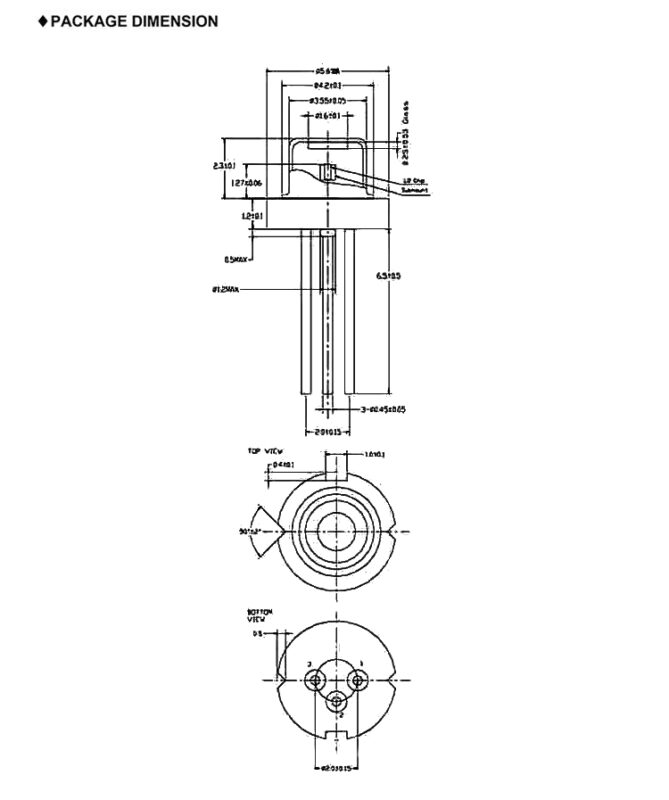 QSI QL63H5S-A.B.C 635nm 20mW Red Laser Diode TO56 5.6mm – BEEG