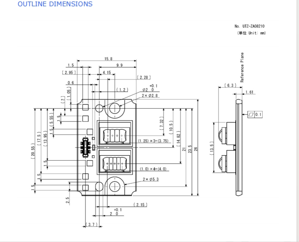 Nichia NUMB22 465nm 525nm 643nm 32W Array Laser Module RGB Integrated ...
